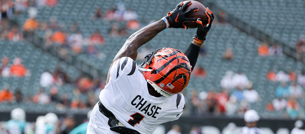 Ja'Marr Chase: NFL Ball Harder To Catch Due To Size, Lack Of Stripes