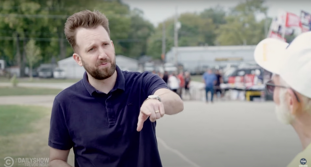 Jordan Klepper Visited Trump Rally And Fans Still Think He's President