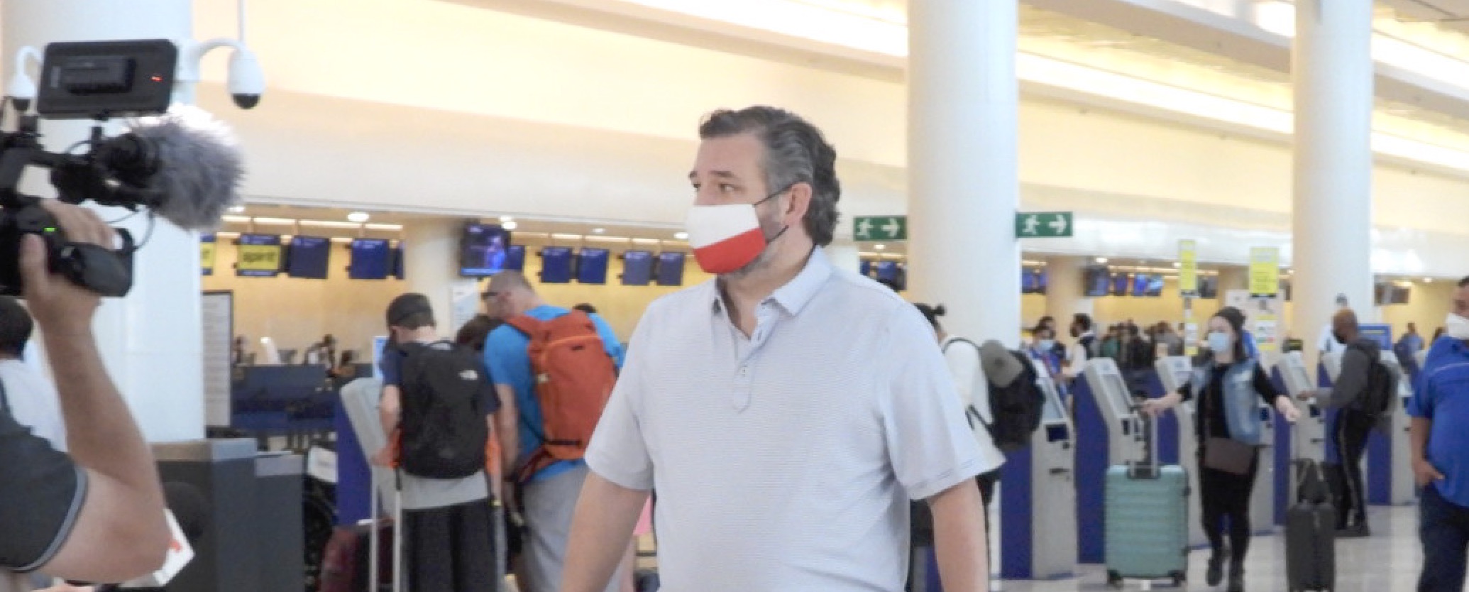 Ice Storm Weasel Ted Cruz Tweeted TX Storm, Got Comeuppance