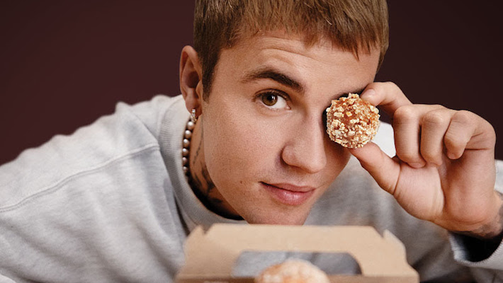Justin Bieber And Tim Hortons Collaborated On Donut Flavors
