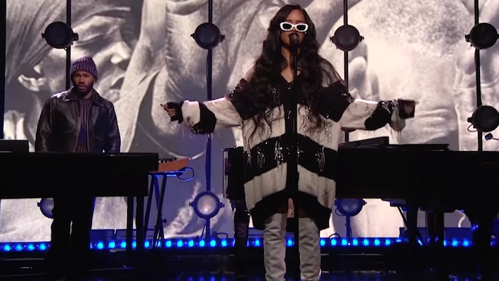 HER And Kaytranada Bring 'Intimidated' To 'The Tonight Show'