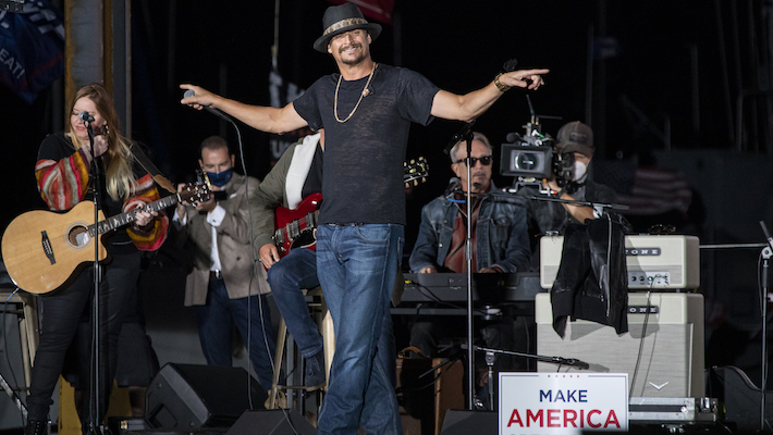 Kid Rock Fans Trashed A Stage After A Concert Was Canceled