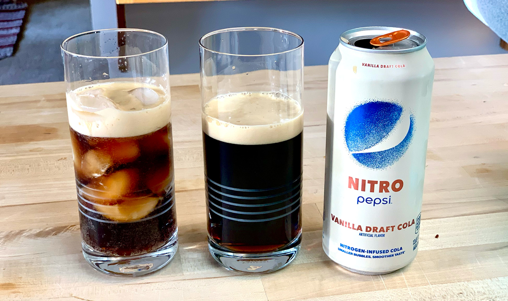 Review Of 'Nitro Pepsi,' The First Nitrogen-Infused Cola