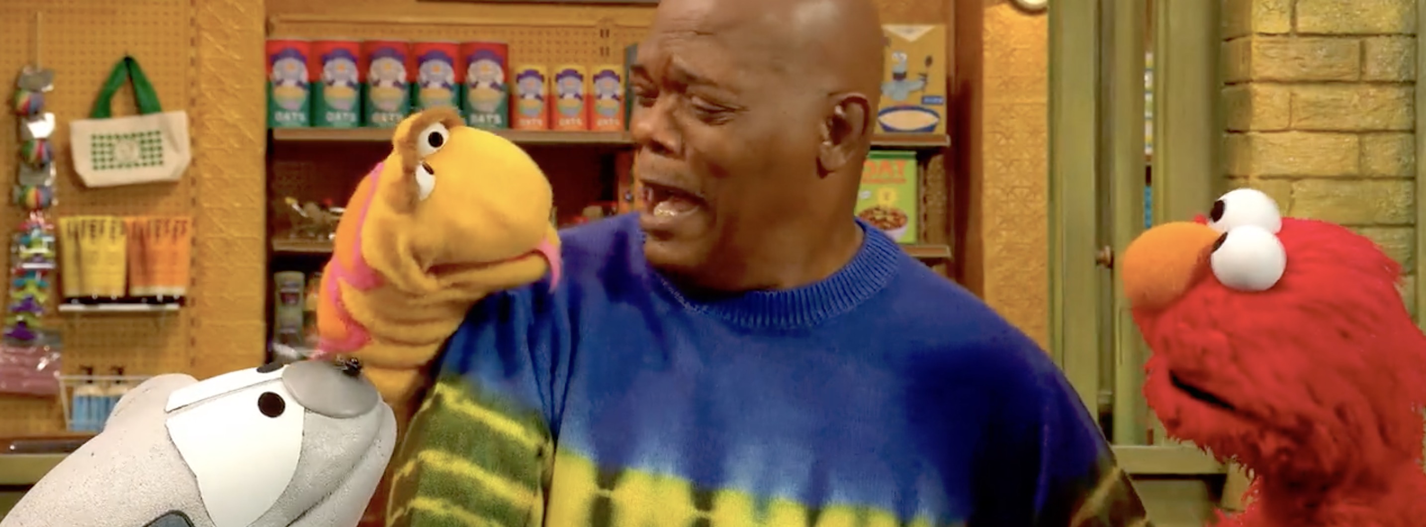Samuel L. Jackson Didn't Curse At Elmo On ‘Sesame Street’