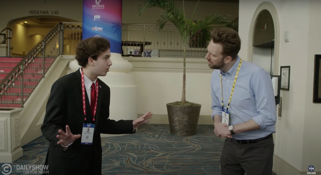 [WATCH] Jordan Klepper Does Trump-Loving CPAC In New Video