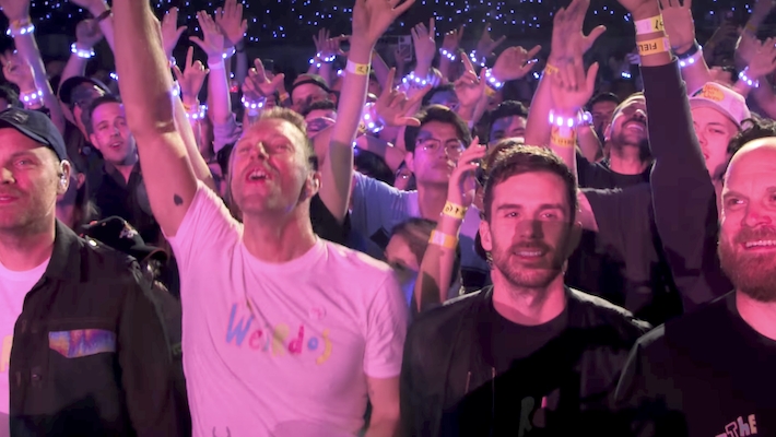 Coldplay's 'Biutyful' Vibrantly Backs The Weirdos' New Fame