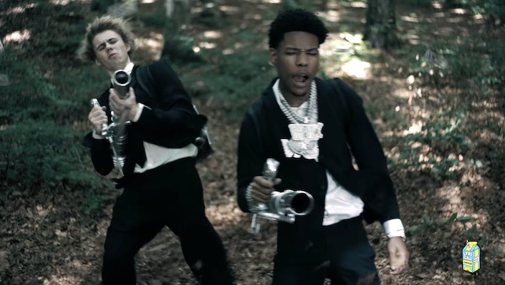 Nardo Wick And The Kid Laroi's 'Burning Up' Video Goes 'MIB'