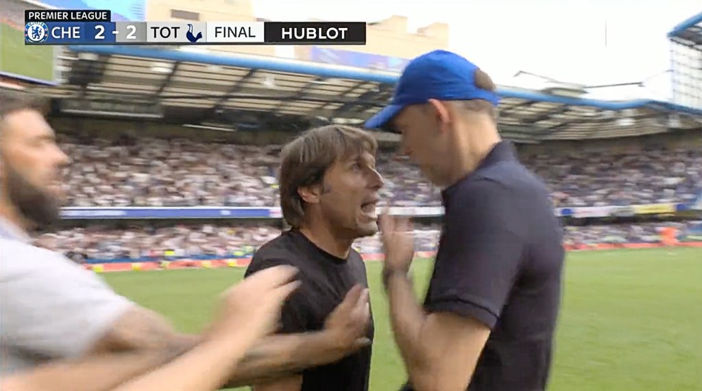 Tottenham And Chelsea's Managers Got In A Handshake Fight