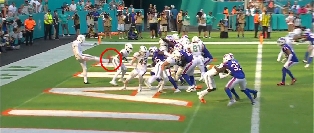 The Dolphins Beat The Bills Despite A Safety Off A Butt Punt