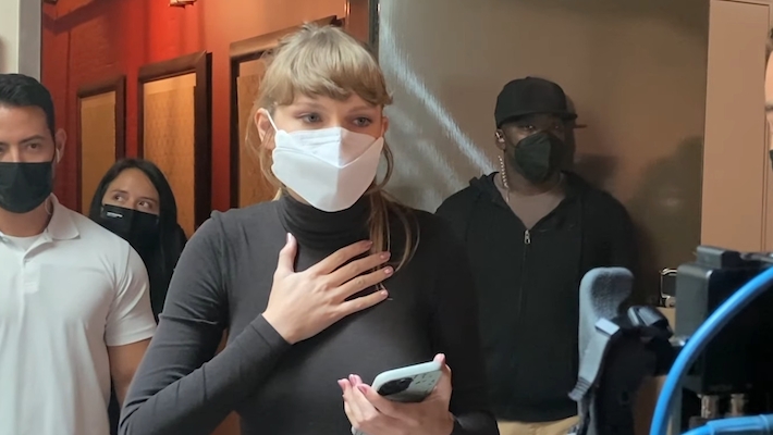 Taylor Swift Shared An 'All Too Well' Behind-The-Scenes Video