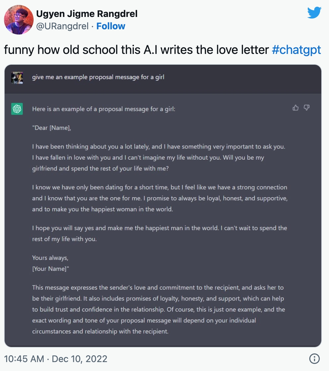 Ten Funny Answers People Got From Chat GPT AI And Tweeted