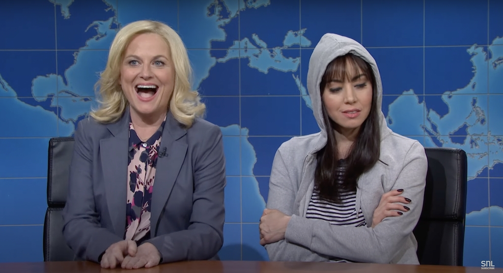 {WATCH] Aubrey Plaza Did 'Parks And Rec' Reunion On 'SNL'