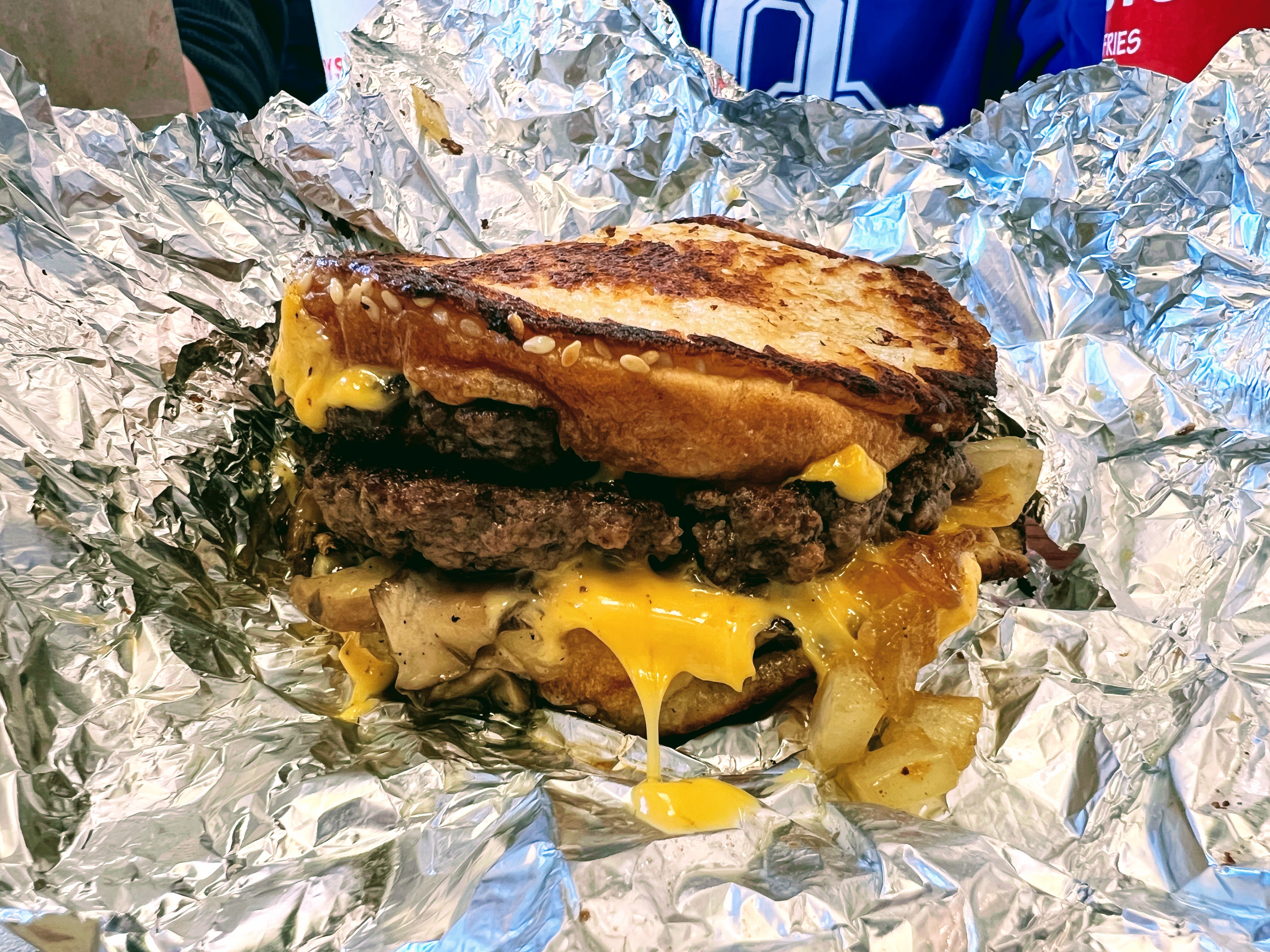 The Best Fast Food Hack: Five Guys' Patty Melt Burger
