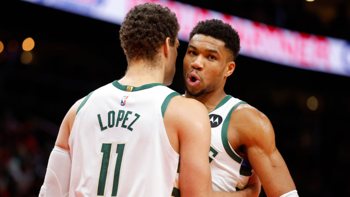 Giannis Will Pay Brook Lopez’s Fine After Trey Lyles Brawl