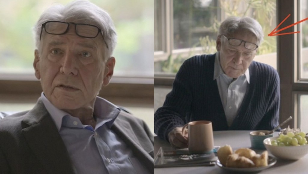 How Do Harrison Ford's Glasses Stay On His Face Like This?