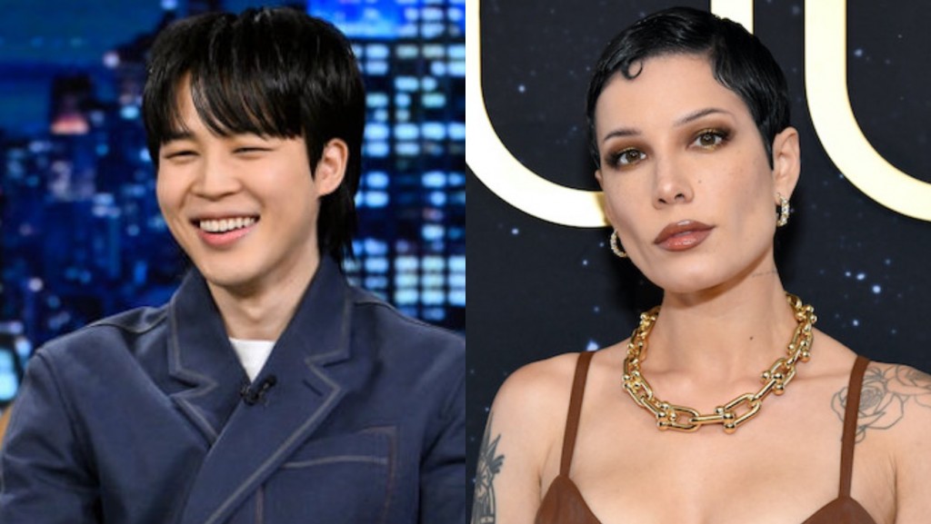 Jimin Said Halsey's 'Talent' Has Him 'Starstruck'