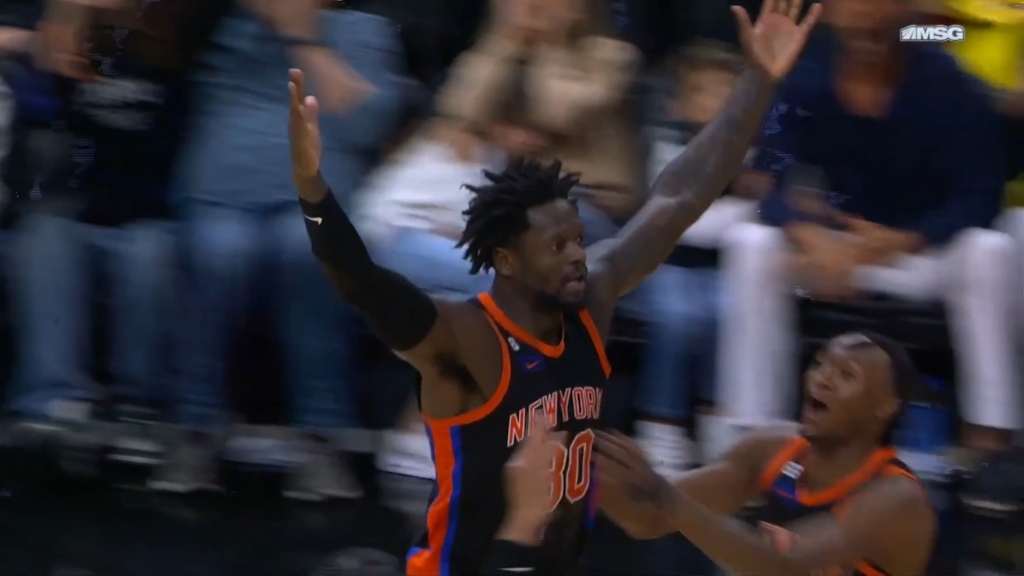 Julius Randle's Last-Second Three Lifted Knicks Over Heat
