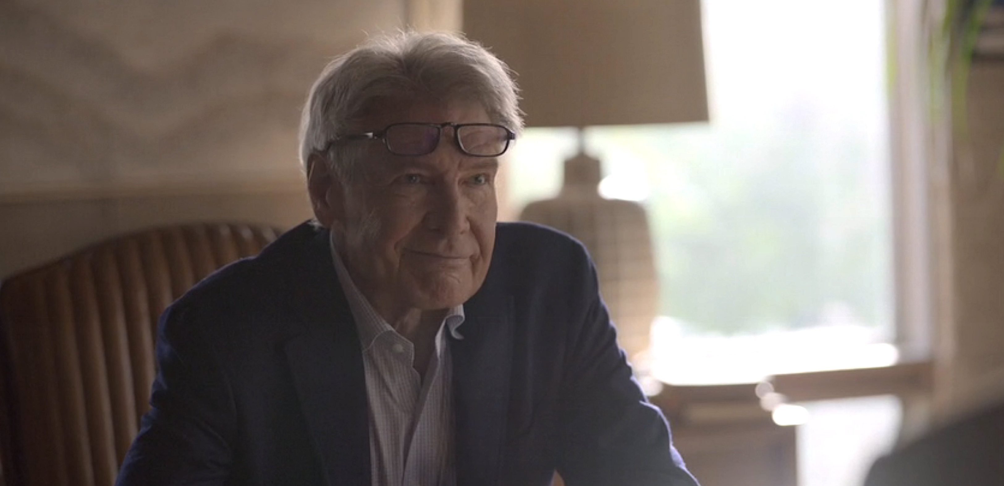 How Do Harrison Fords Glasses Stay On His Face Like This
