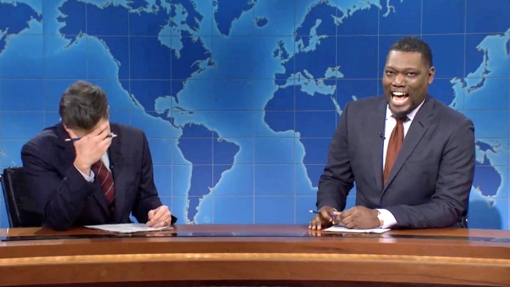 Colin Jost Couldn't Recover From Michael Che April Fool Joke