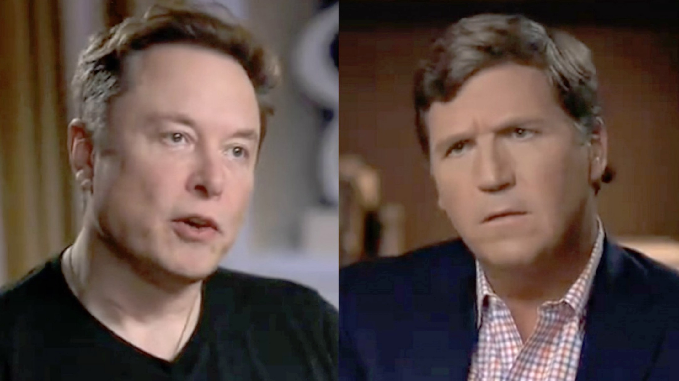 Elon Musk, Tucker Carlson Talking About Sex Is Peak Cringe
