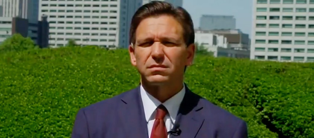 Ron DeSantis Talked To Hannity While Staring Into The Sun