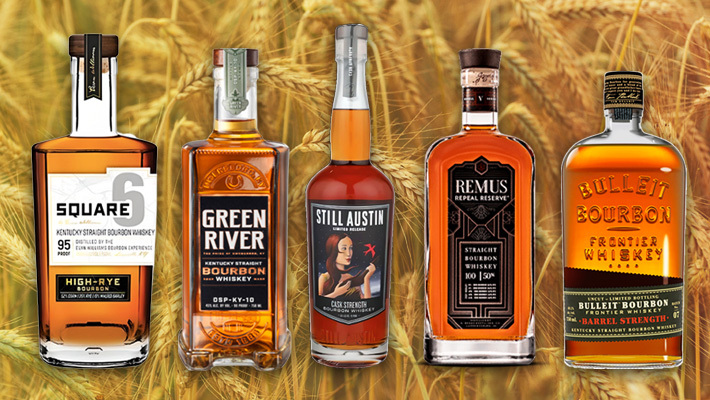 High-Rye Bourbon Whiskeys, Tasted Blind And Power Ranked