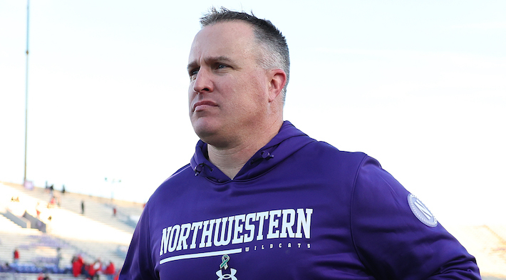 Northwestern Fired Pat Fitzgerald Amid A Hazing Scandal