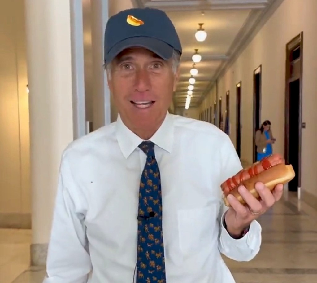 Mitt Romney's National Hot Dog Day Video Is So Weird