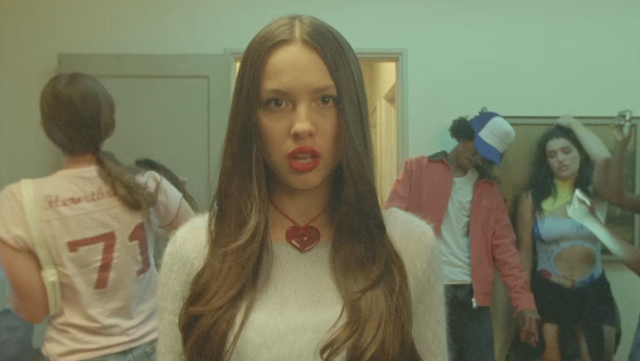 Olivia Rodrigo Bad Idea Right Video Euphoria Glee