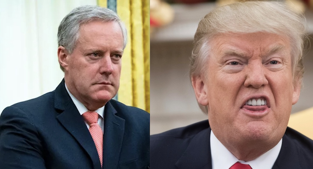Mark Meadows Scrambled To Make Trump Happy After 2020 Loss