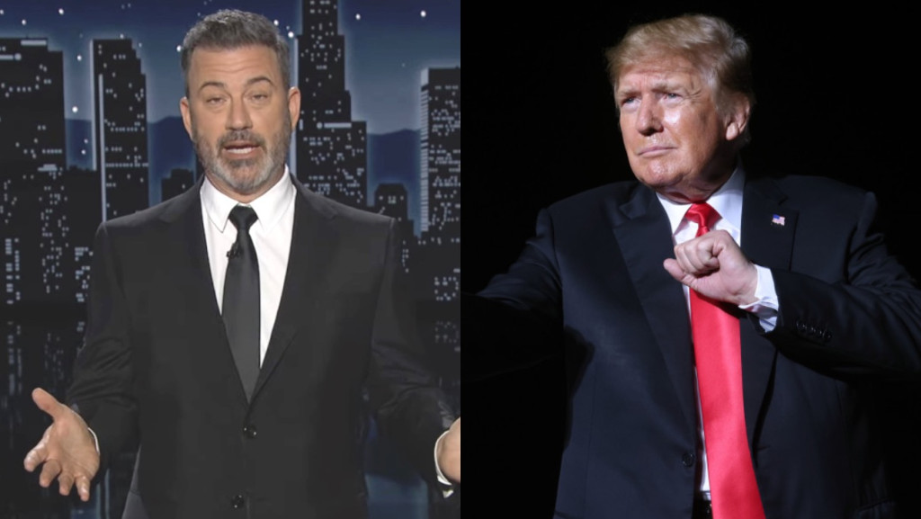 Kimmel Dragged Trump's Silly Pantomimed Threat Against Biden