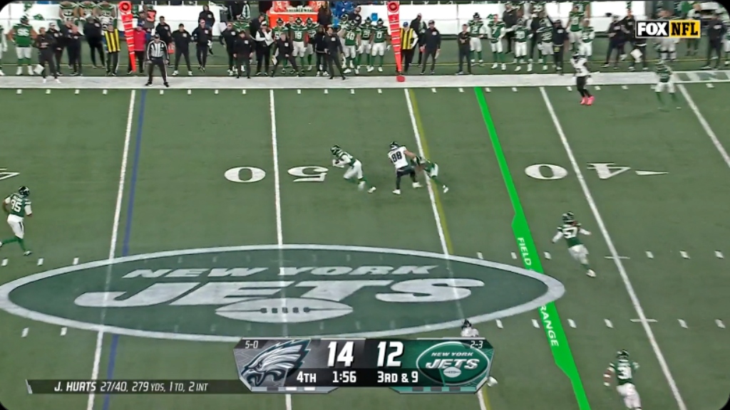 Bad Jalen Hurts Interception Set Up The Jets Game-Winning Score