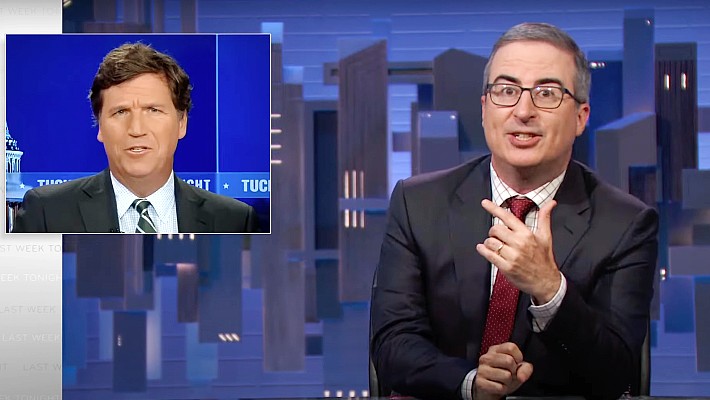 John Oliver Dropped A Drive-By Nickname On Tucker Carlson John Oliver Dropped A Drive-By Nickname On Tucker Carlson