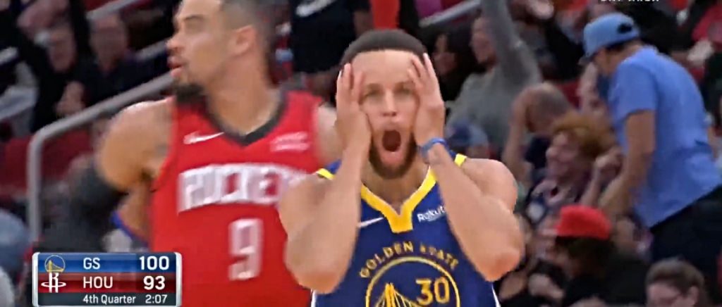 Steph Curry Clowned Dillon Brooks On A Dagger Three In Houston