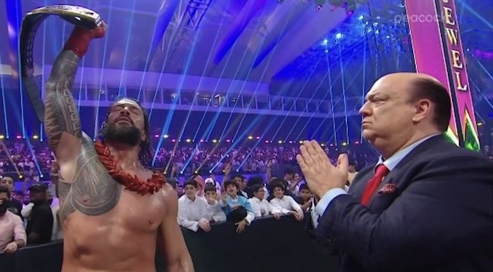 Roman Reigns Pinned LA Knight At WWE Crown Jewel