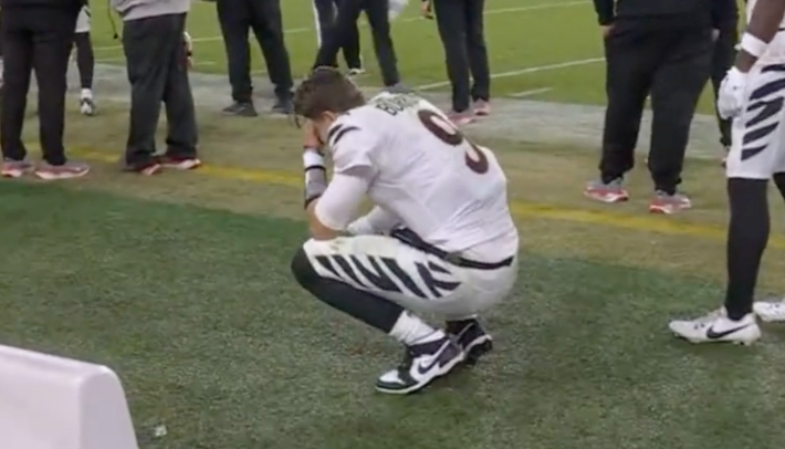 VIDEO: Joe Burrow Left Bengals-Ravens With A Wrist Injury