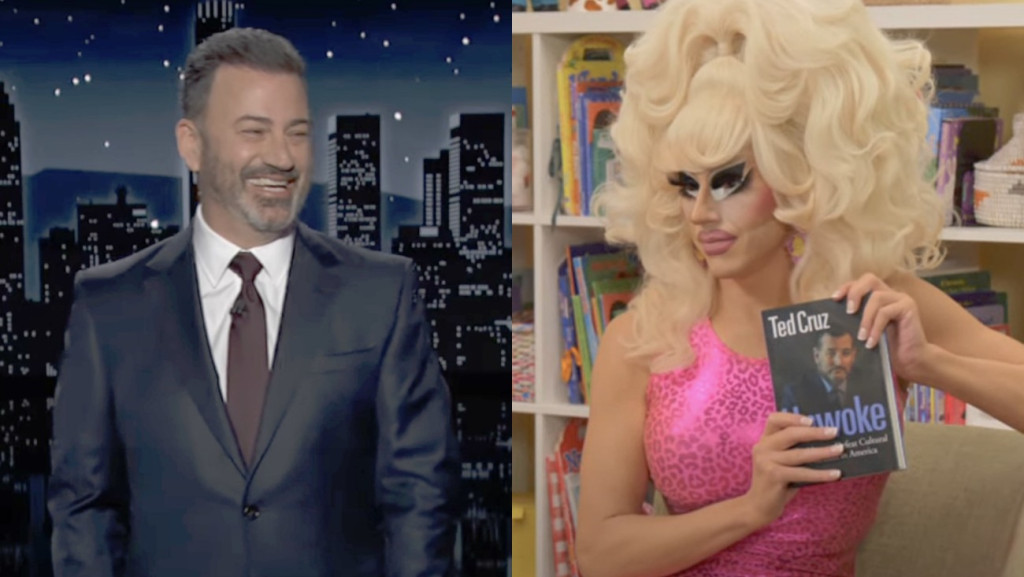 Jimmy Kimmel Recruits Trixie Mattel To Drag Ted Cruz's Book