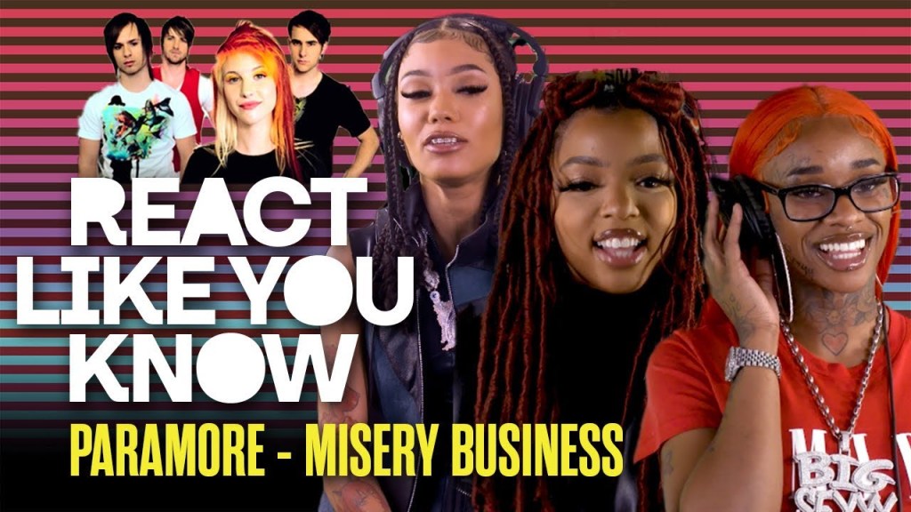 React Like You Know: Paramore 'Misery Business' Video