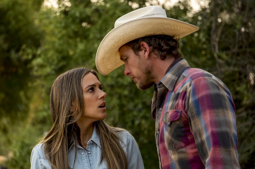 Lifetime's Christmas Movie Sex Scene Is Very 'Yellowstone'