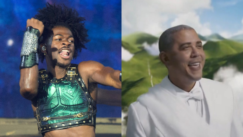 Lil Nas X's 'J Christ' Video Teaser: Obama Impersonator