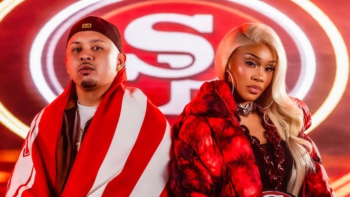 Saweetie P Lo Drop Do It For The Bay For 49ers