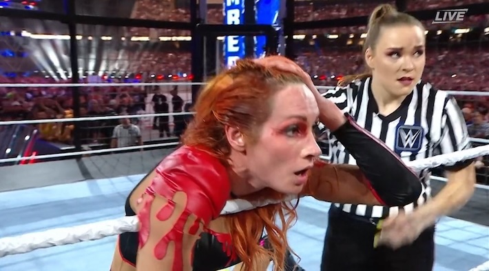 Becky Lynch Won The Women's Elimination Chamber