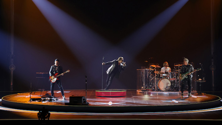 U2's 'Atomic City' Sphere Grammy Performance 2024