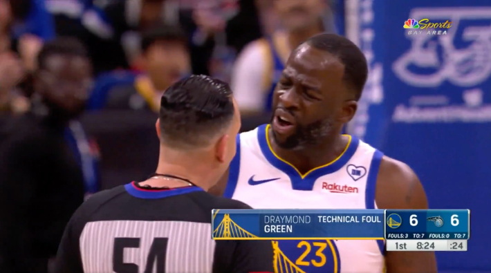 Draymond Green Said He 'Deserved' To Get Ejected Against Orlando