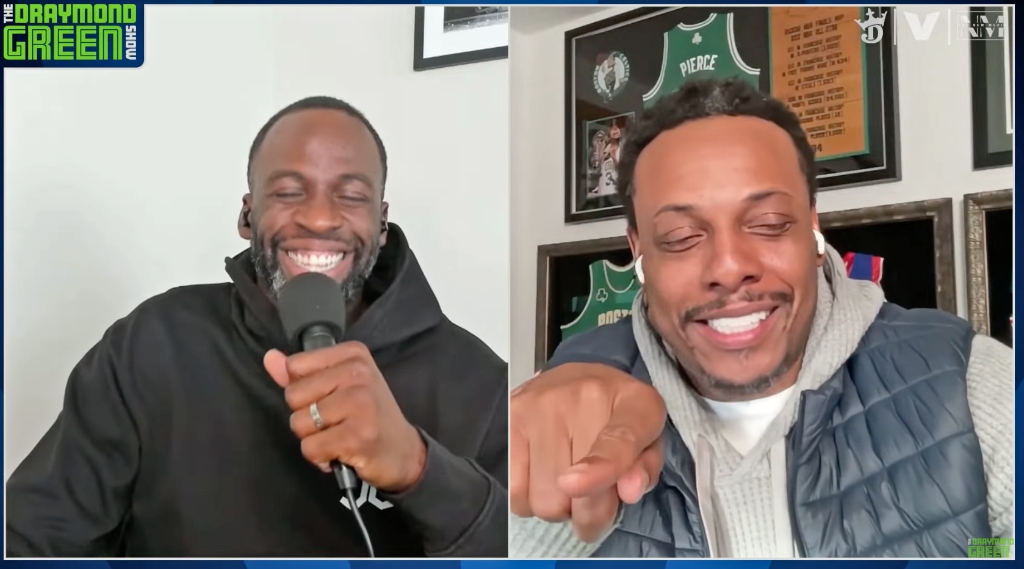 Paul Pierce, Draymond Green Discuss Farewell Tour Trash Talk