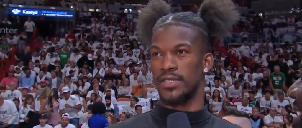Jimmy Butler's 'Tired' Of Boston Talk After Miami Won Game 2