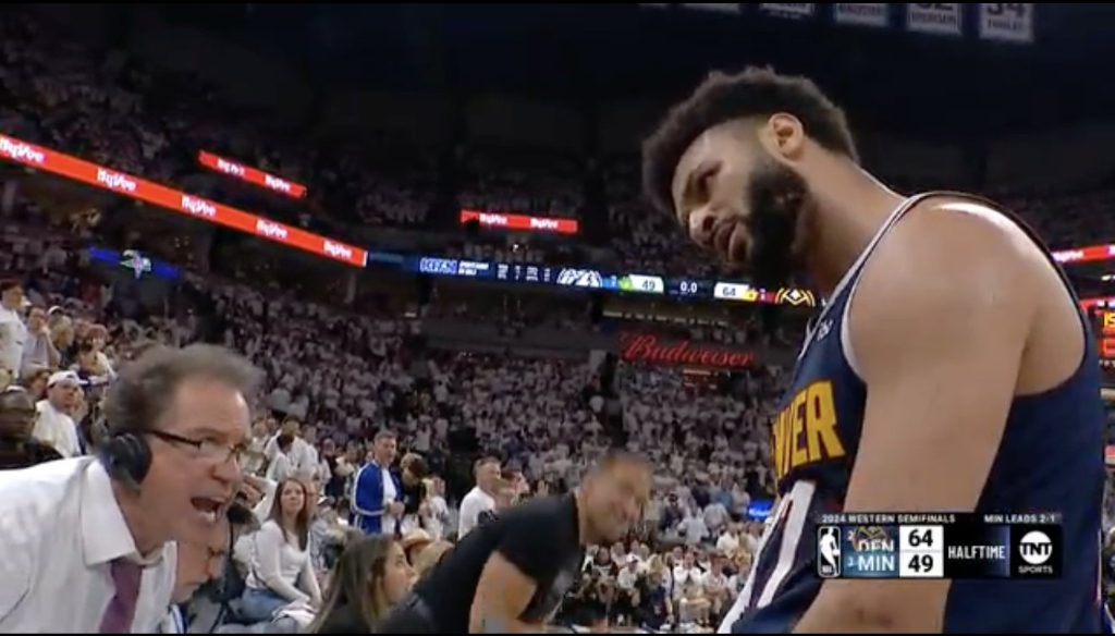 Jamal Murray Stared Down Kevin Harlan After Halfcourt Shot