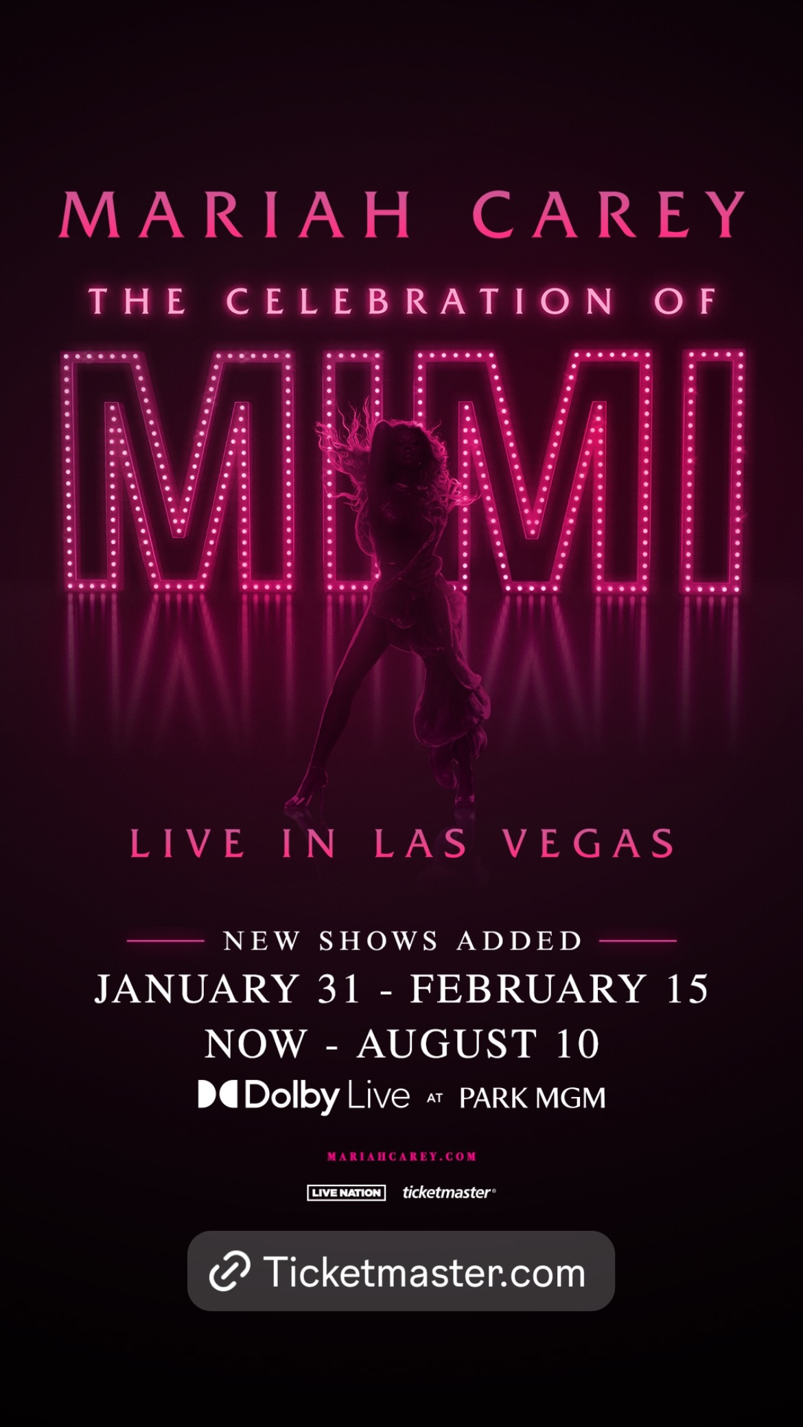 When Does Mariah Carey's Las Vegas Residency End?