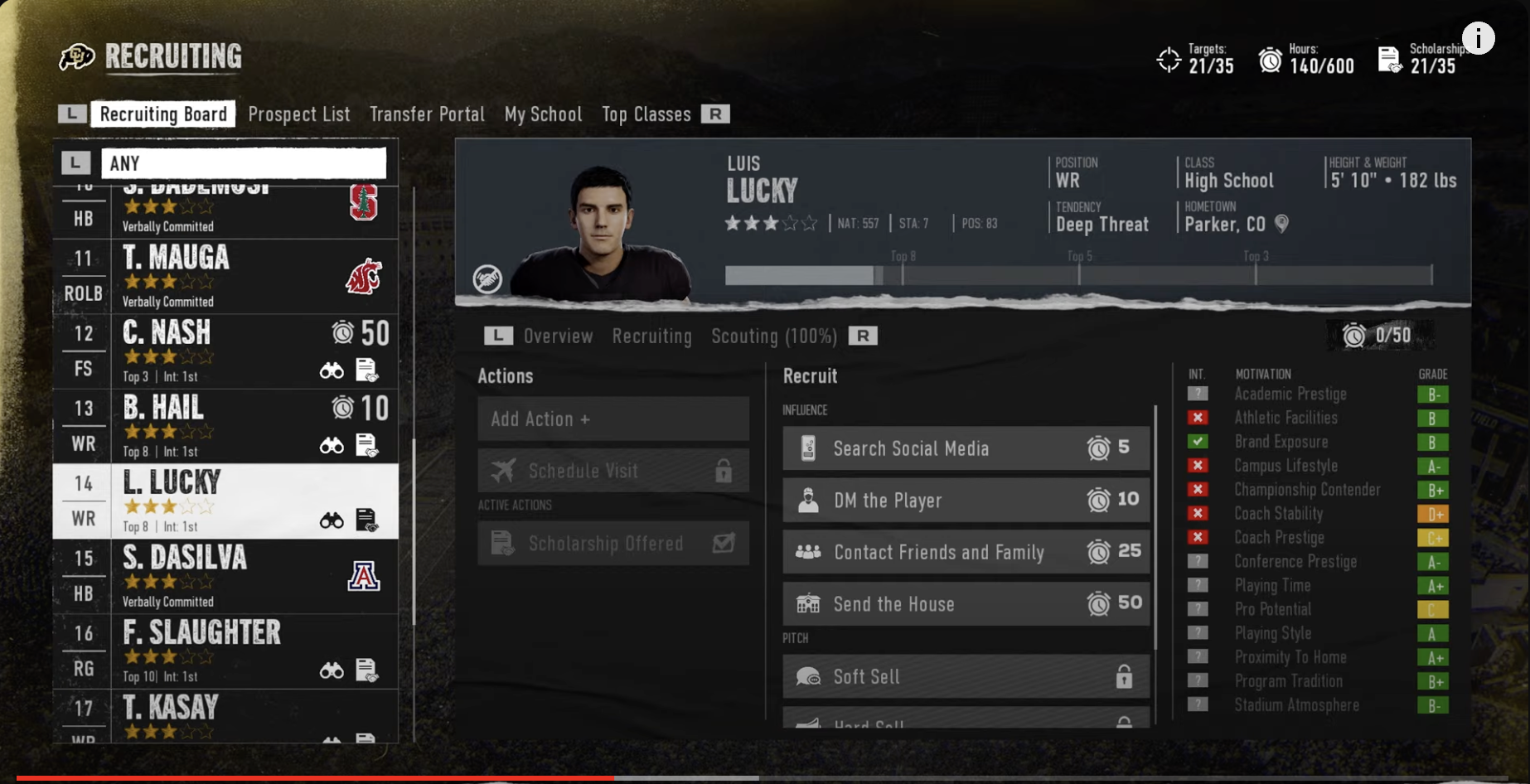 How Recruiting Works In 'EA Sports College Football 25'