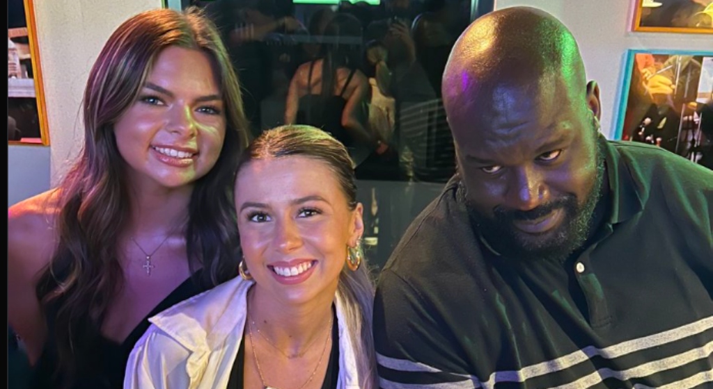 Shaq Met The Hawk Tuah Girl In Nashville For DJ Diesel Show